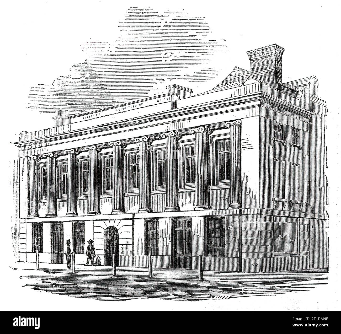 Fareham Institution Hall and Corn Exchange, 1860. 'This building, which ...