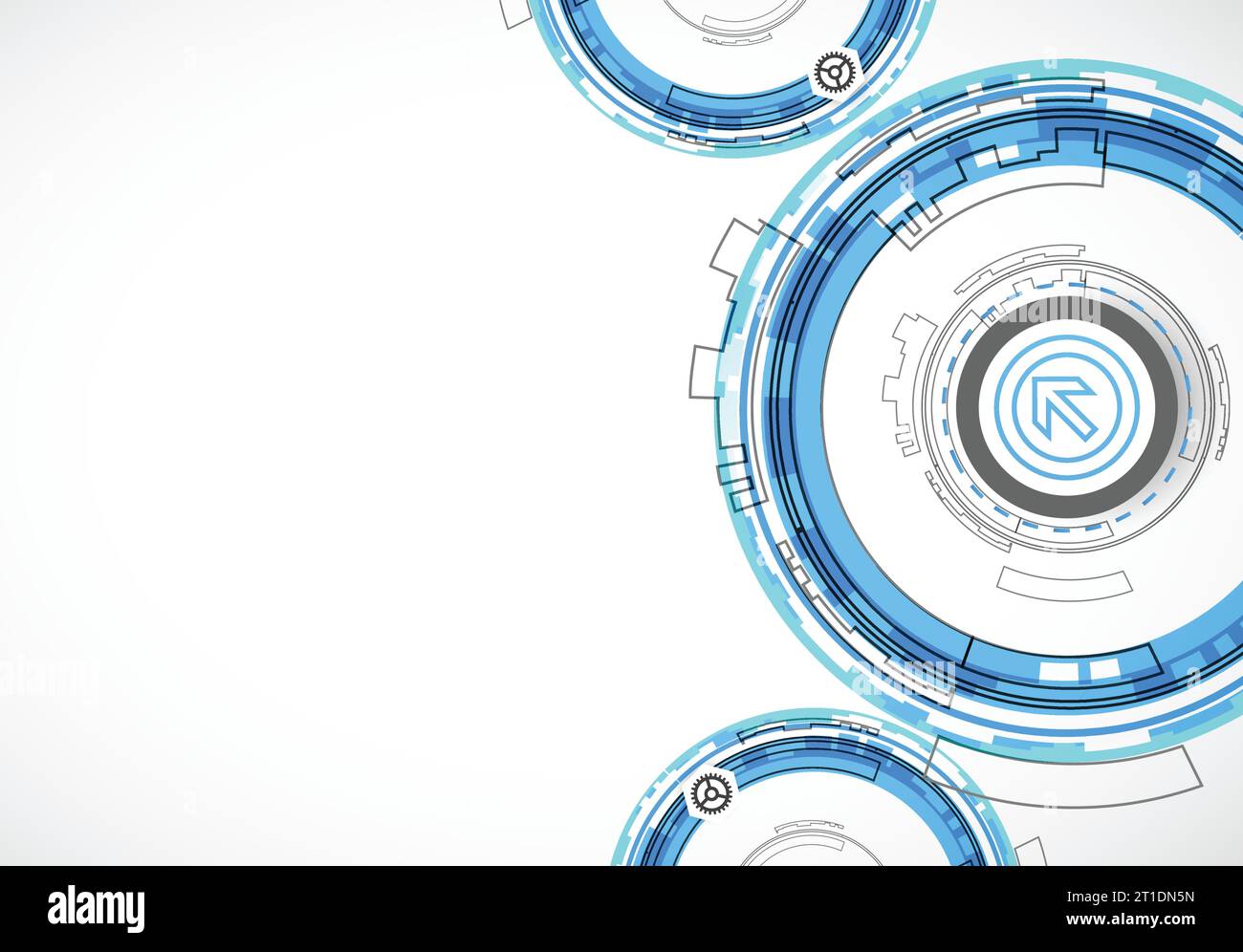 Abstract digital communication technology background. Vector ...