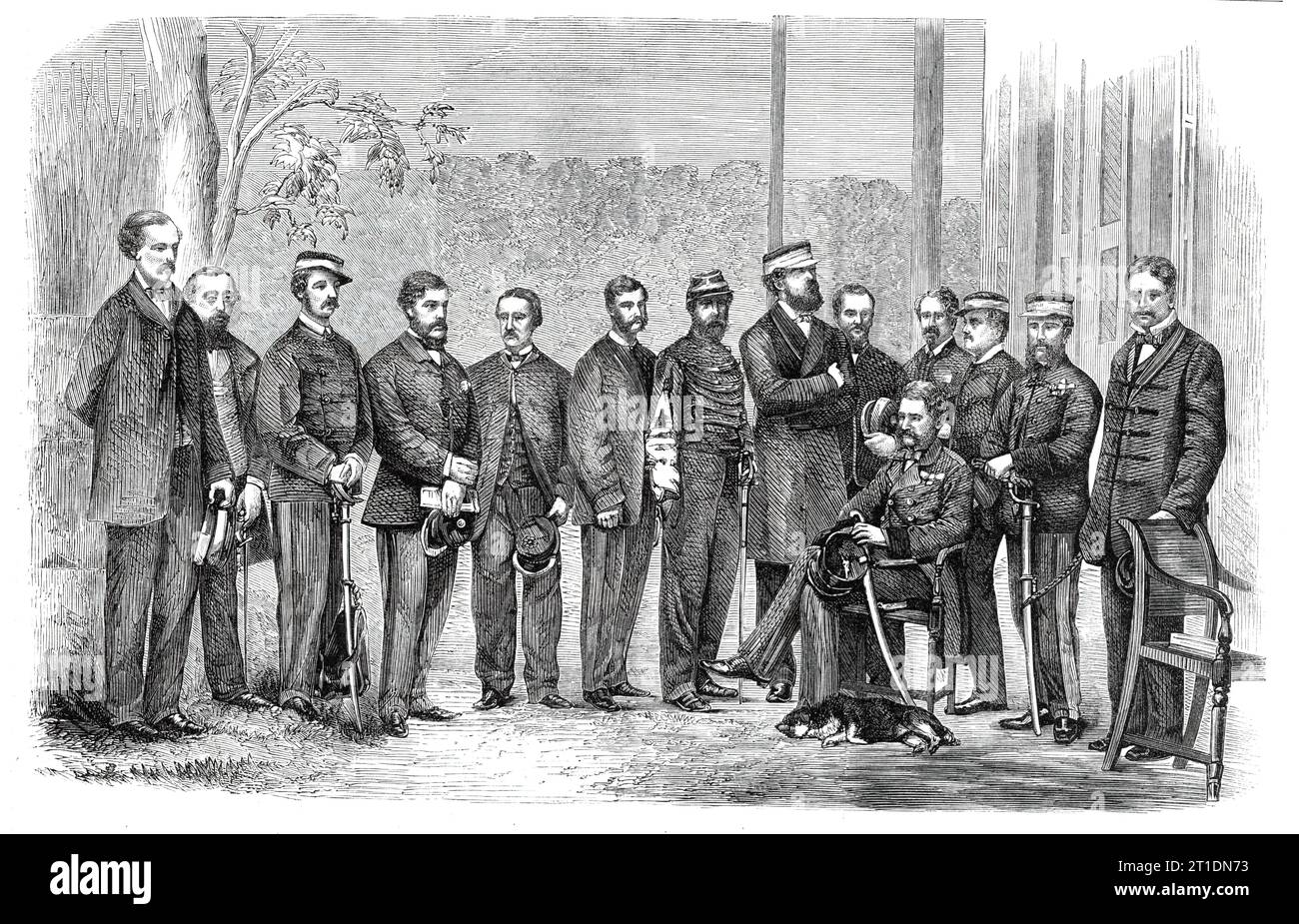 Sir Hope Grant and the staff of the British Expedition in China - from ...