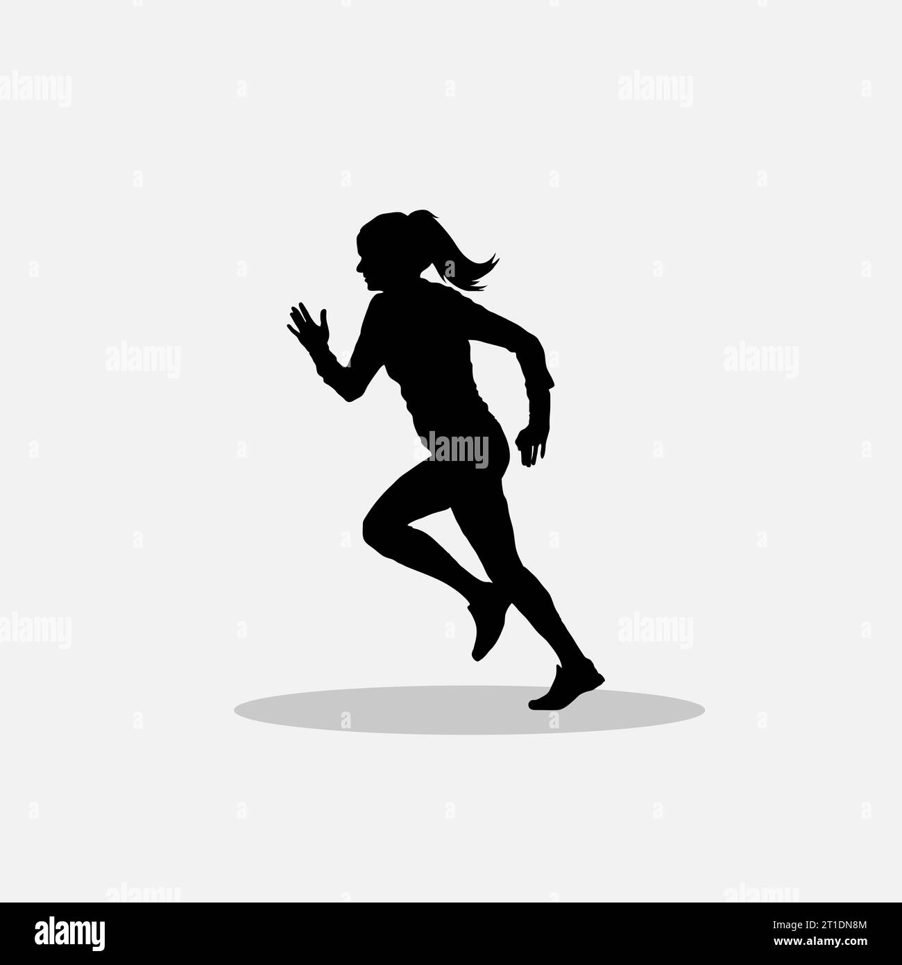Women run vector png Stock Vector Image & Art - Alamy