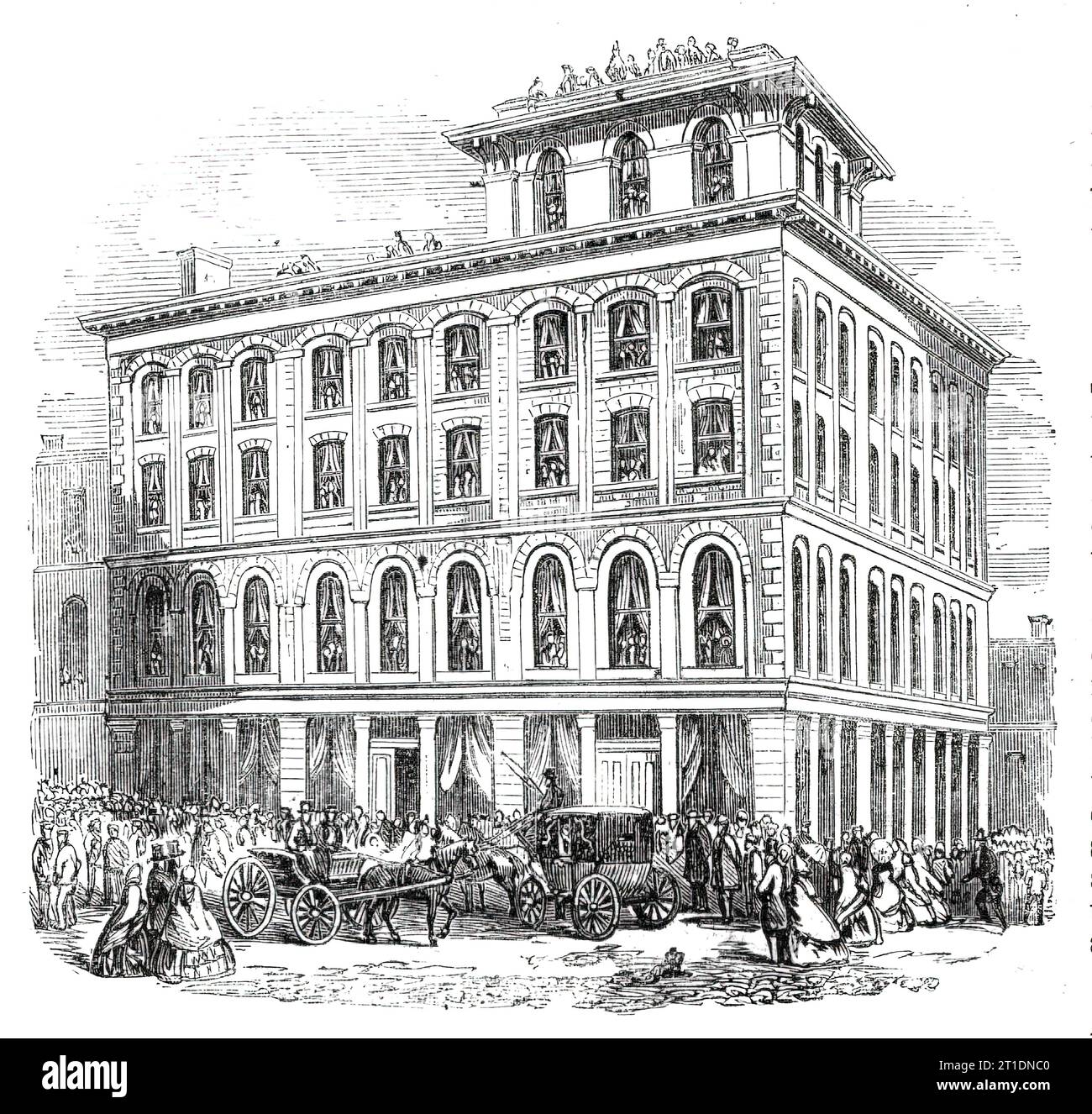 Victoria House, the residence of the Prince of Wales whilst in Ottawa ...