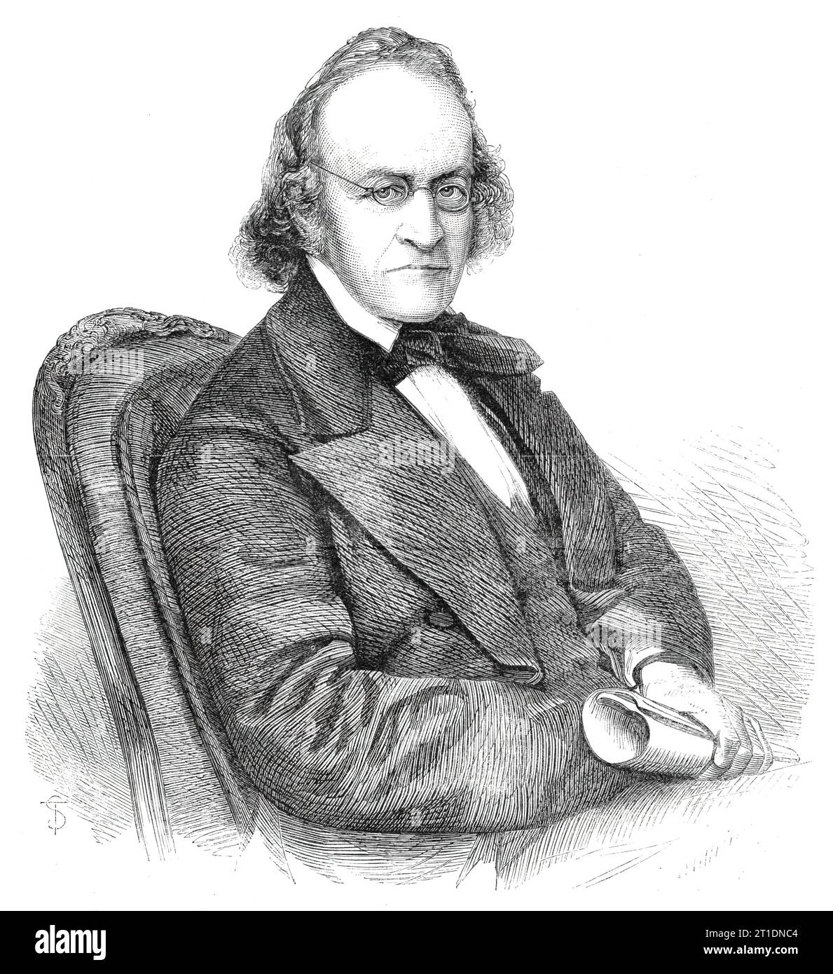 Sir John Bowring, Governor of Hong-Kong - from a photograph by Maull ...