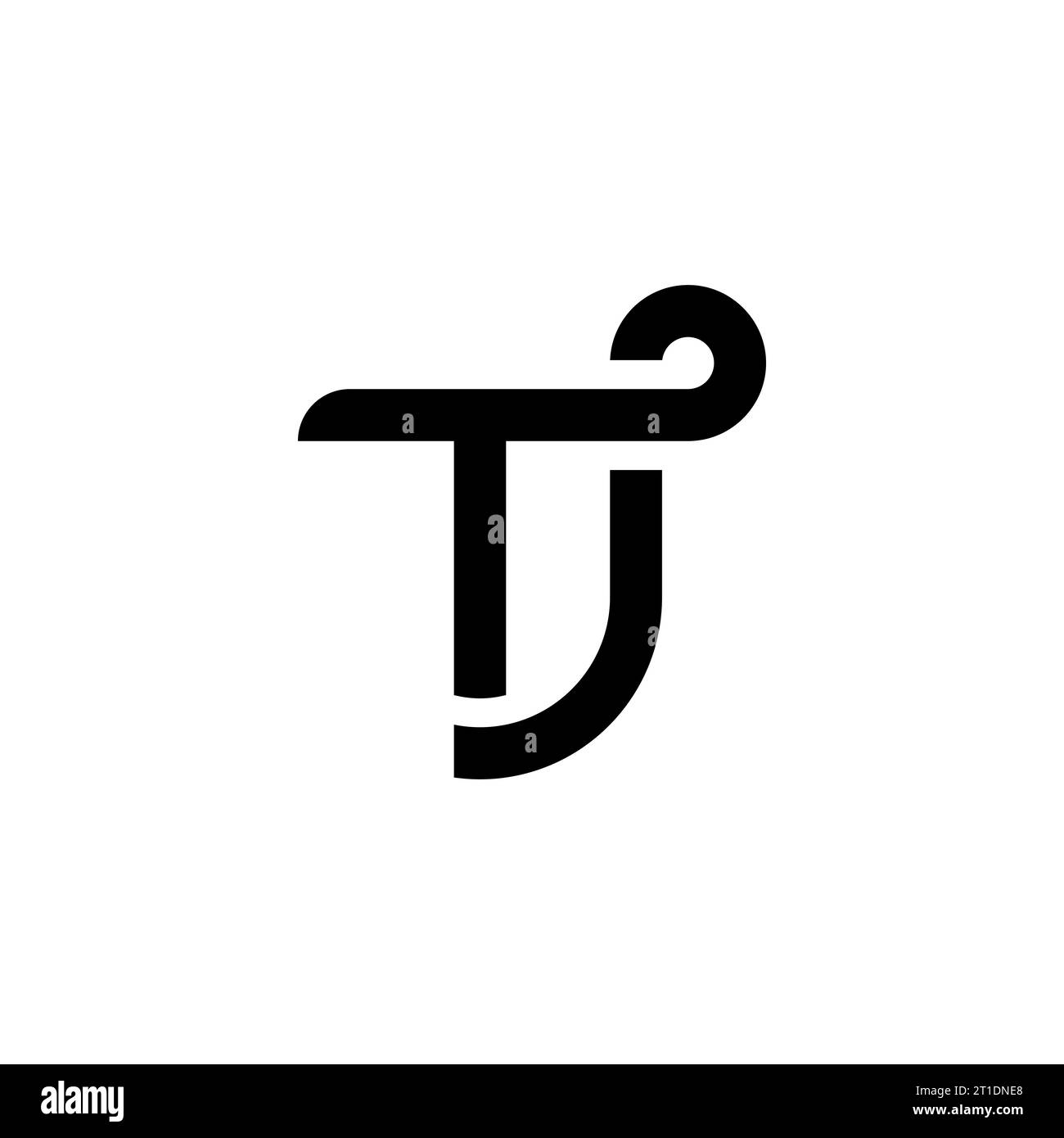 TJ logo, TJ monogram, initial TJ logo, letter TJ logo, icon, vector Stock Vector Image & Art - Alamy