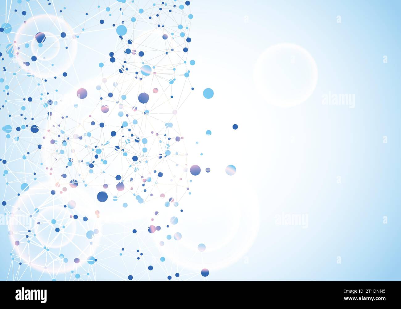 Connection structure. Polygonal vector illustration Stock Vector Image ...