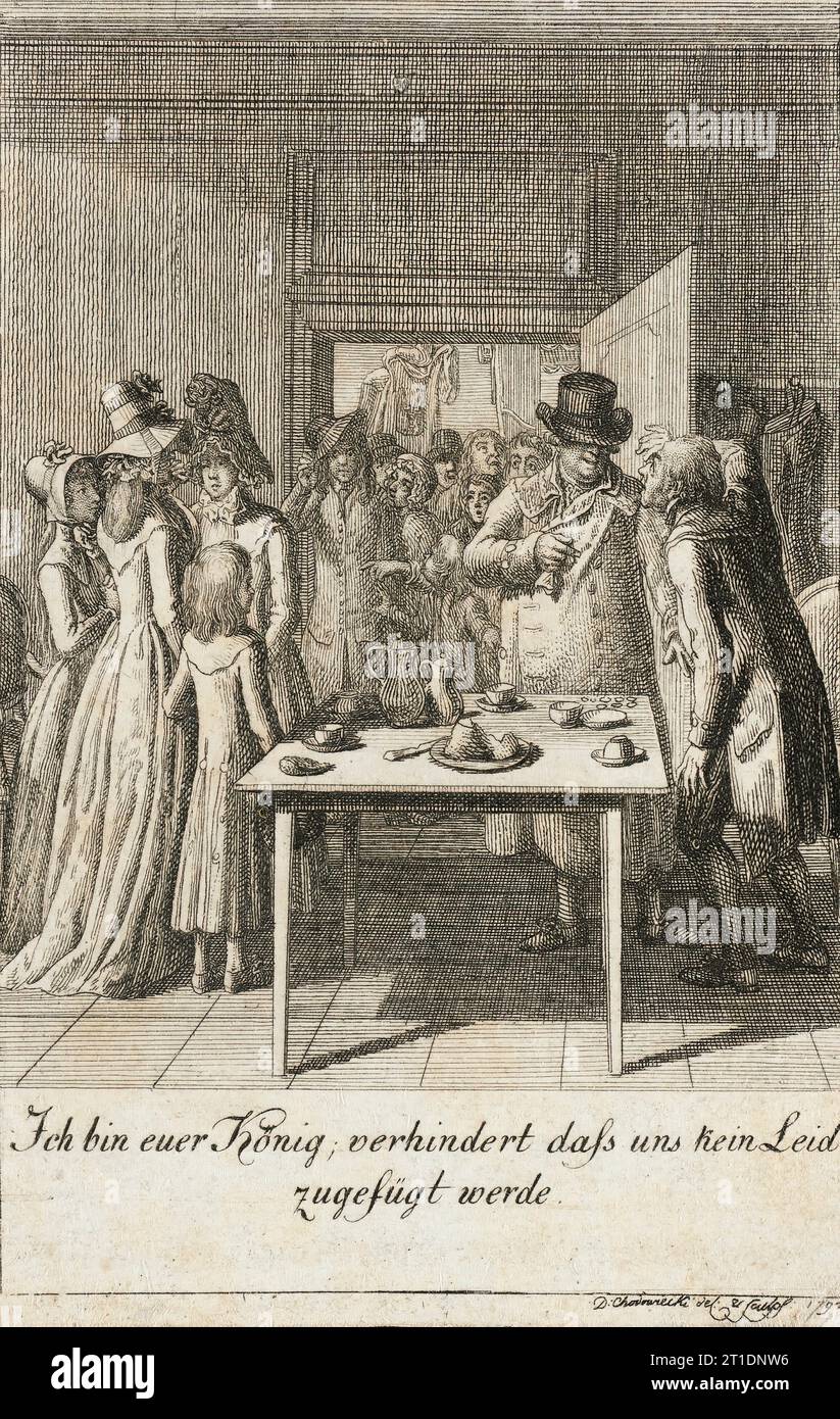 Illustration for the 'Historic, Genealogical Almanac for the Year 1793 ...