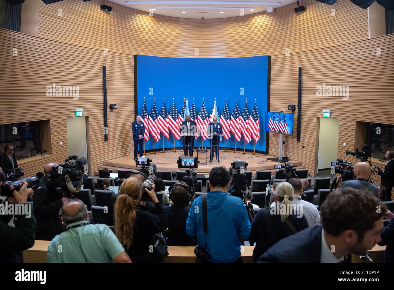 United States Secretary of Defense Lloyd Austin and Chairman of the ...