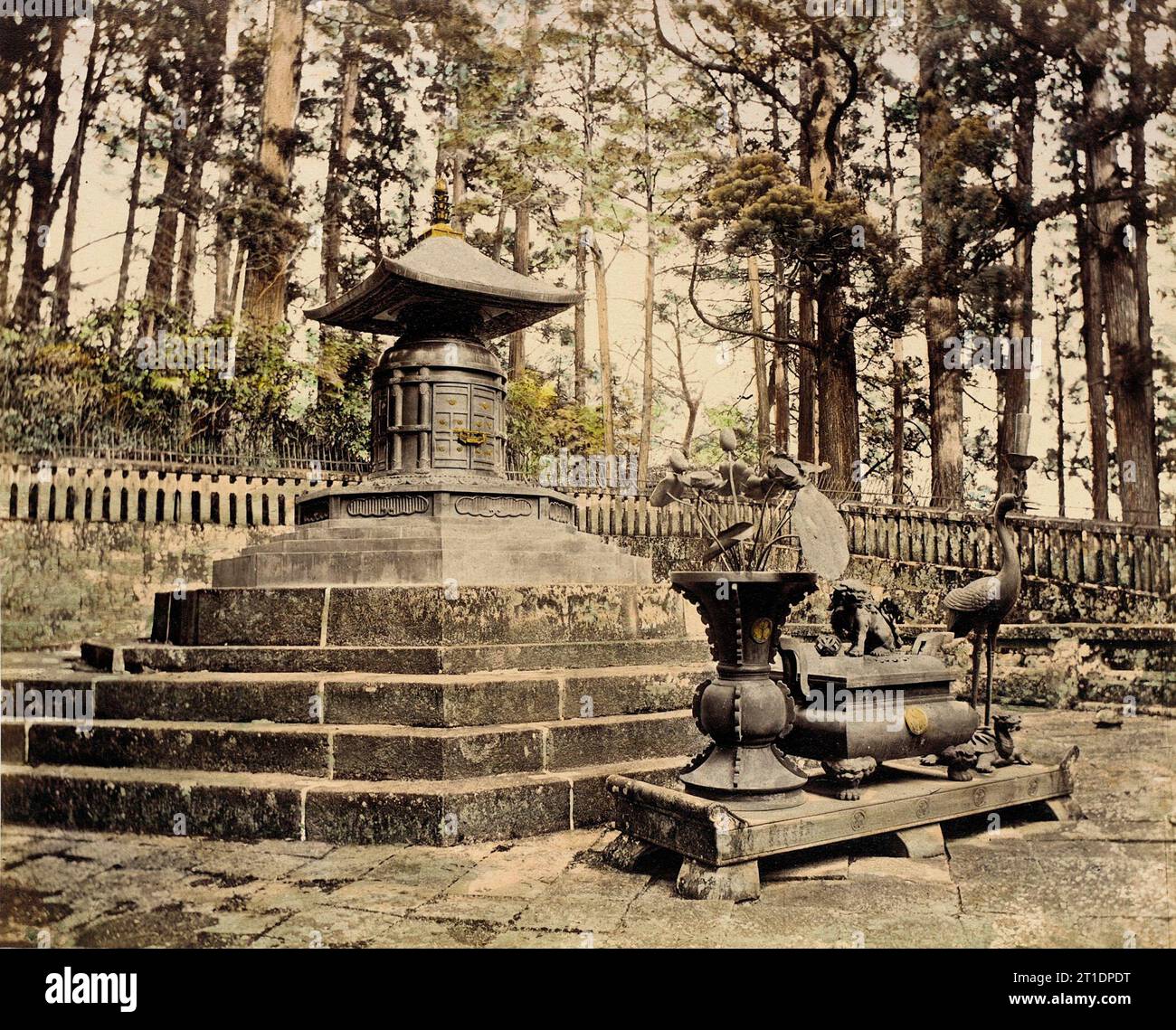 Bronze Tomb, 1865 Stock Photo - Alamy