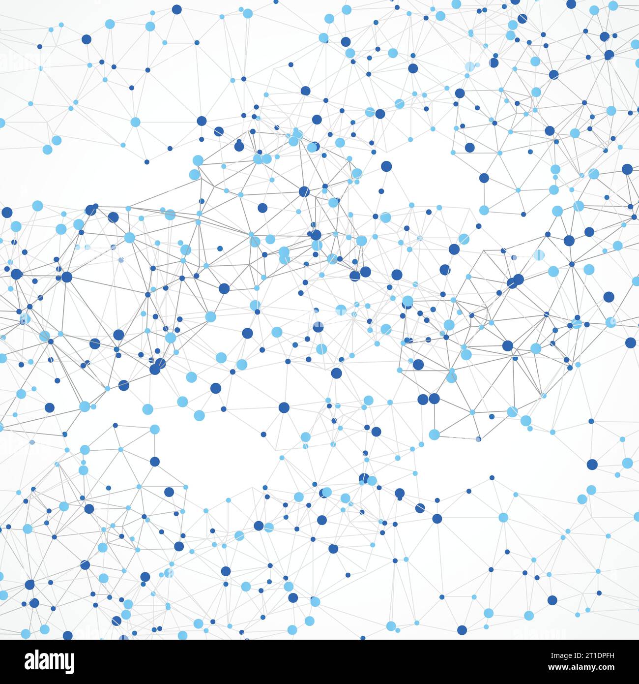 Connection structure. Polygonal vector illustration Stock Vector Image ...