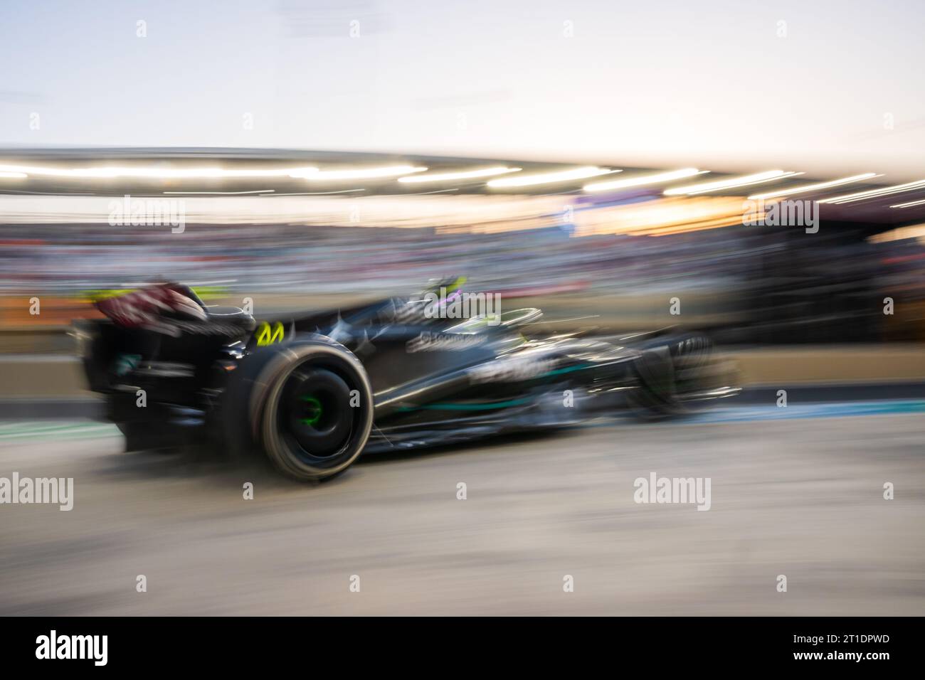 DOHA,QATAR - 7TH OCT 2023 – Lewis Hamilton (UK) Mercedes - AHMAD AL ...