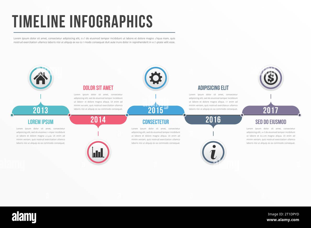 Timeline infographics template, workflow, process infographics, vector ...