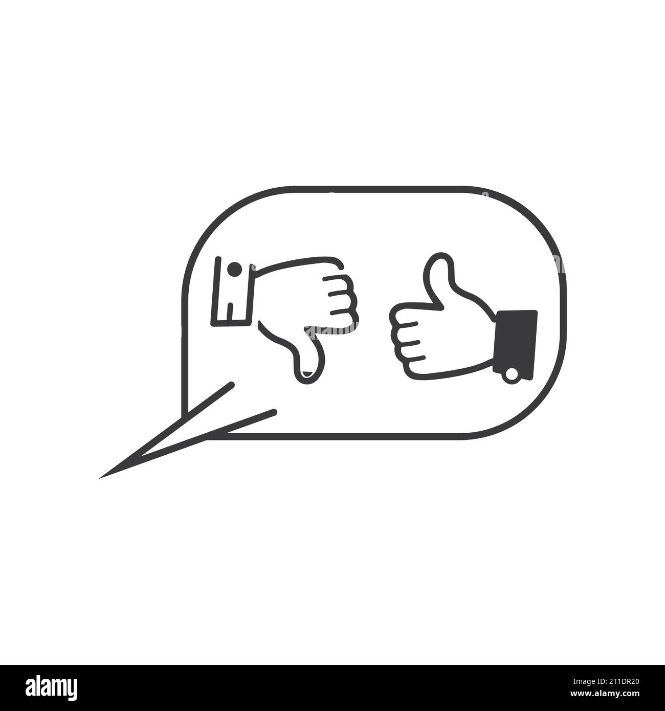 Hand gestures and sign language isolated . Vector illustration of human ...