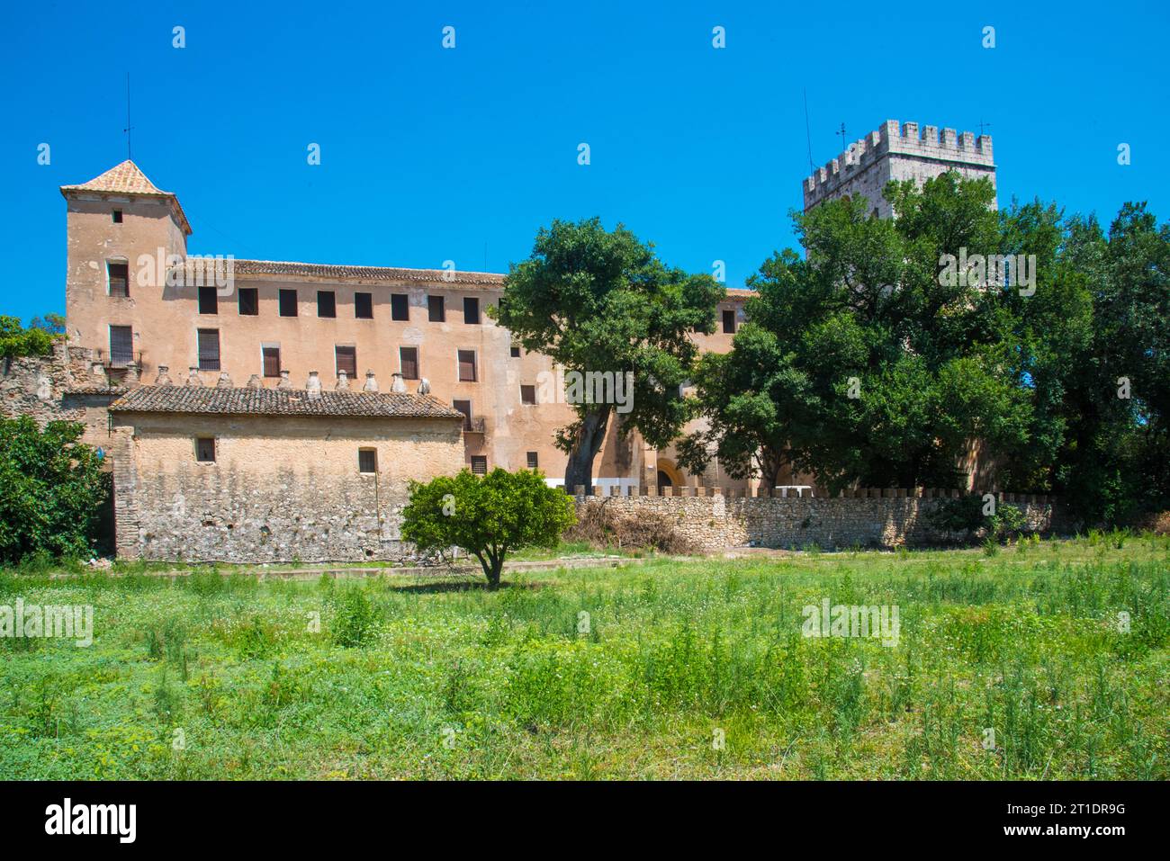 Monasteria de San Jeroni de Cotalba , famous monastery with beautiful ...