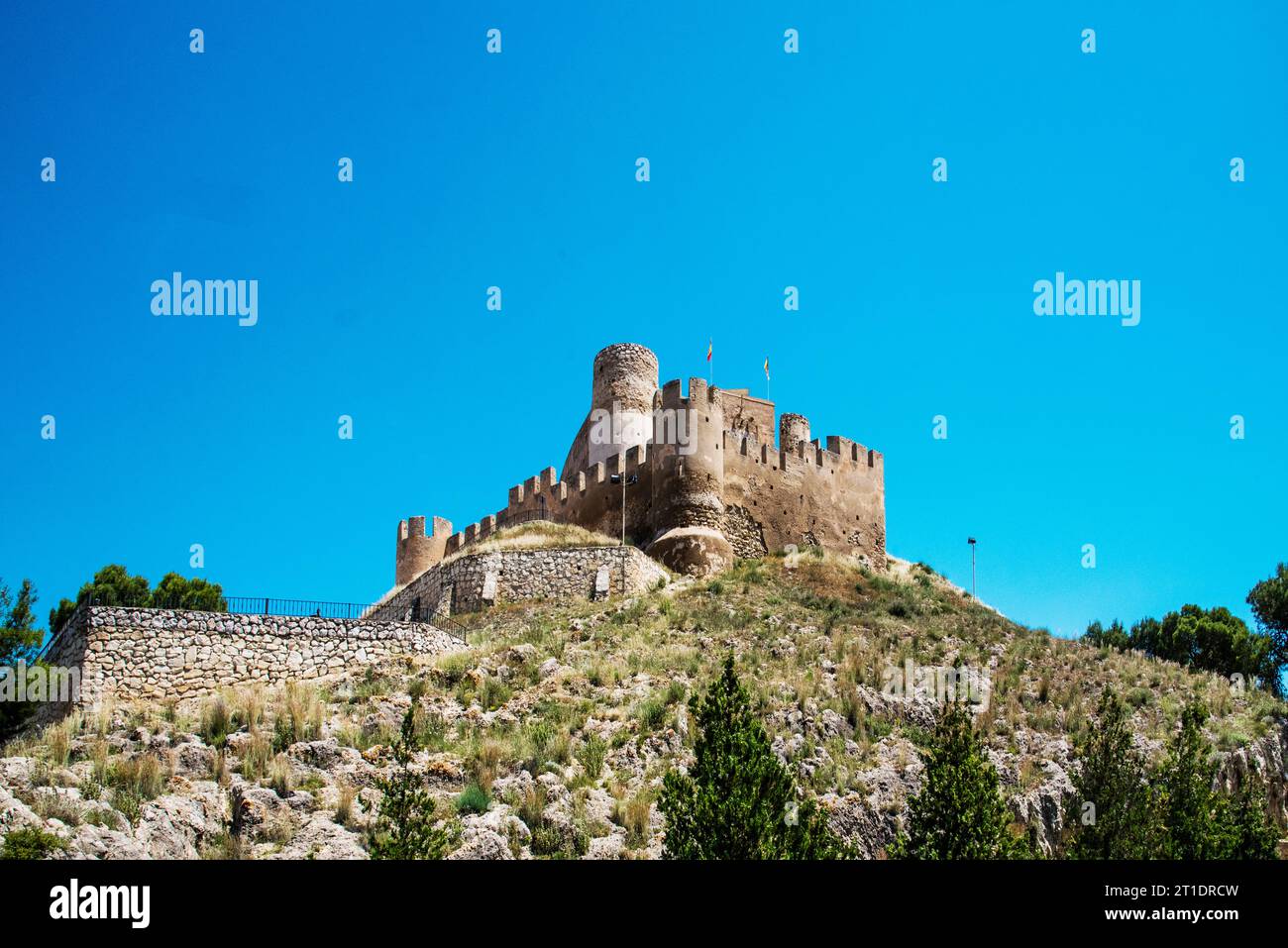 Castilio de Atalaya, in Biar,800-1400, Moorish, then 17th century ...