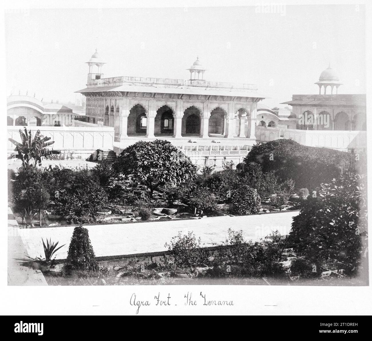 Red fort agra india architecture Cut Out Stock Images & Pictures - Alamy