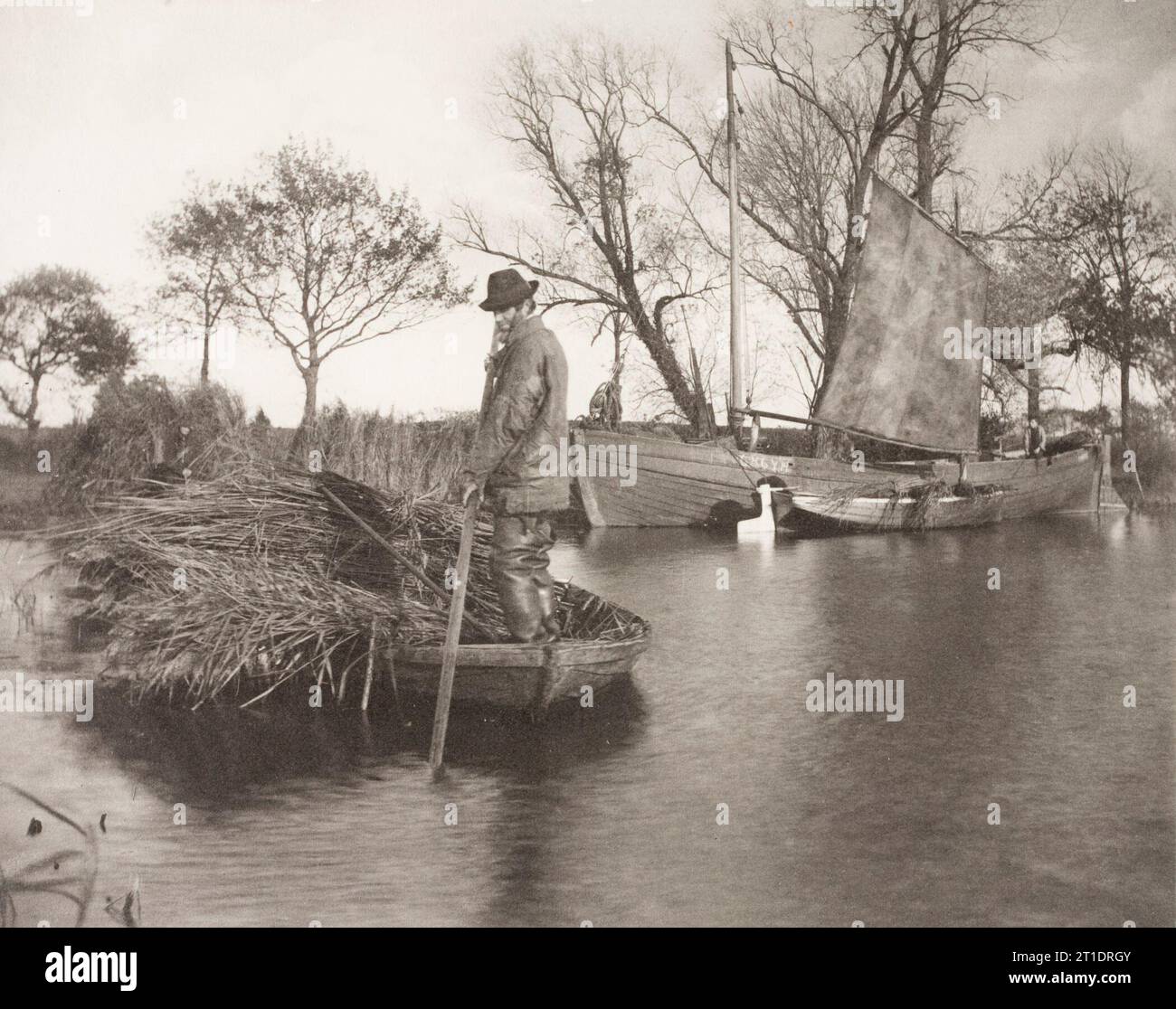 The Gladdon-Cutter's Return, 1886. Plate: Plate XXXIII Stock Photo - Alamy