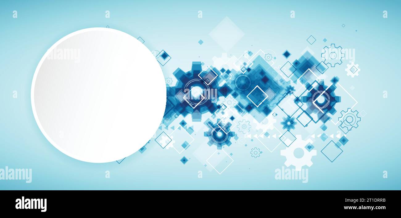 Abstract technology business template background. Vector Stock Vector ...