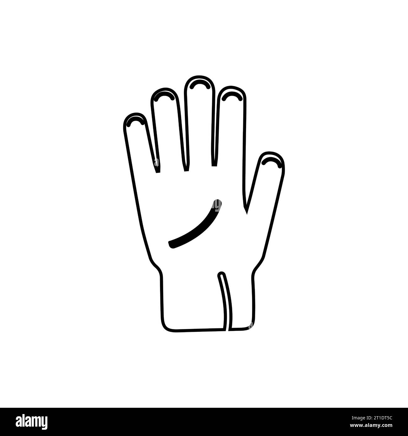 Hand gestures and sign language isolated . Vector illustration of human ...