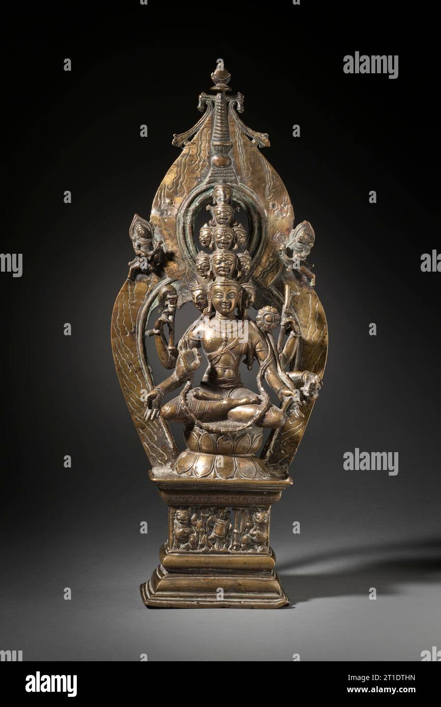 Eleven-Headed Avalokiteshvara (image 1 of 6), early 11th century Stock ...