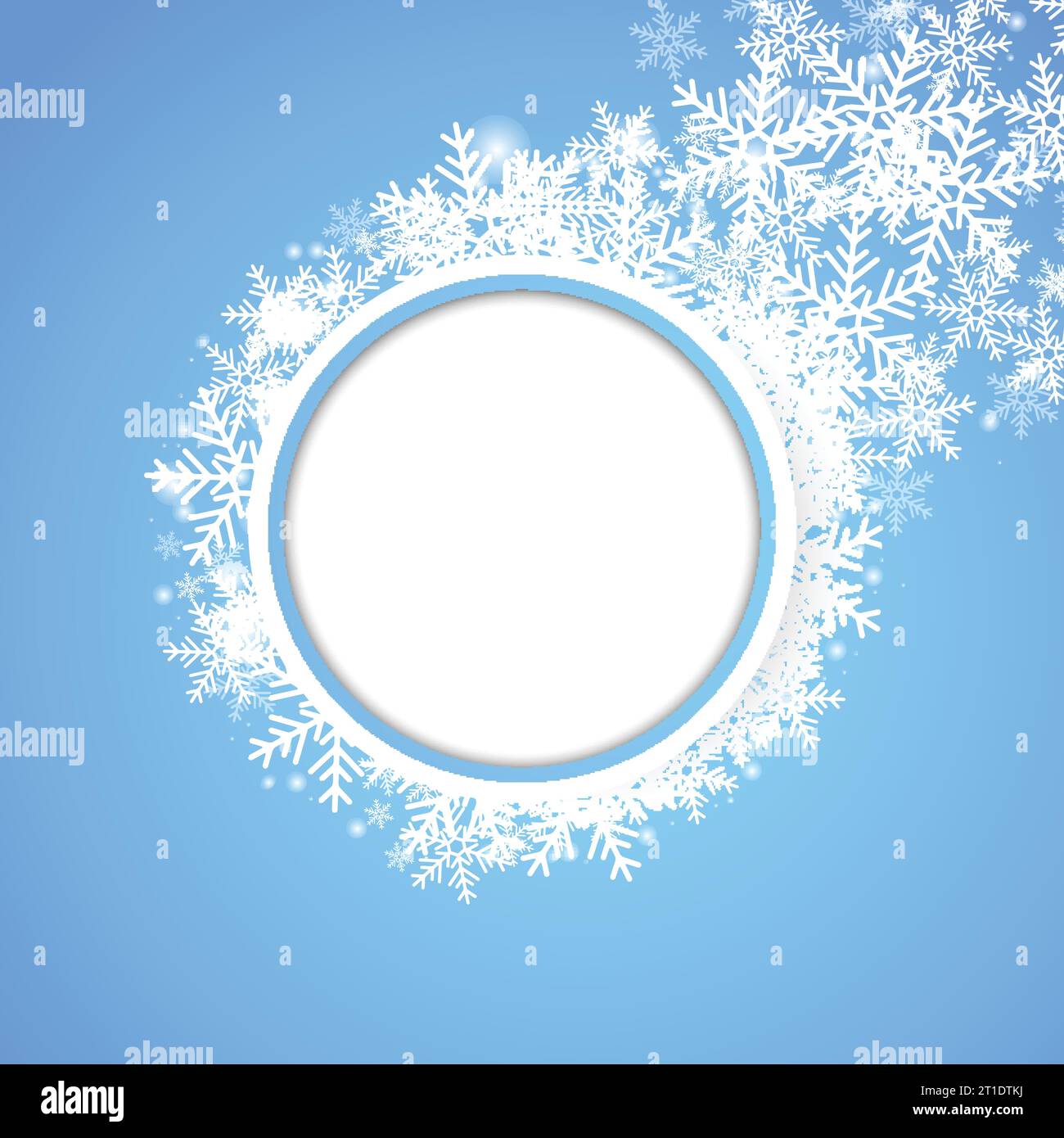 Snow fall. Holiday winter theme background. Vector Stock Vector Image ...