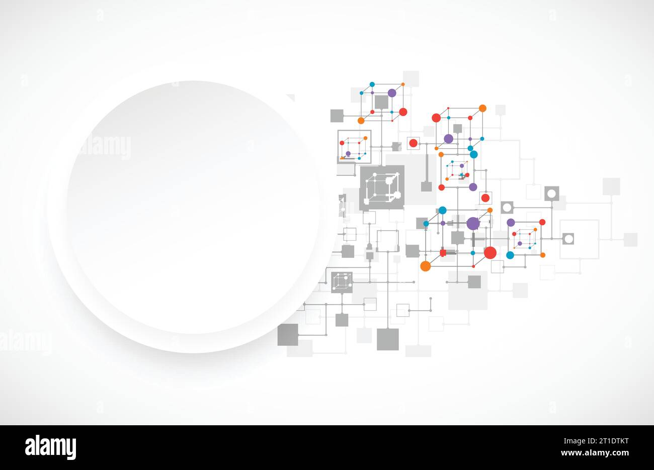 Abstract technology background connection theme. Vector Stock Vector ...