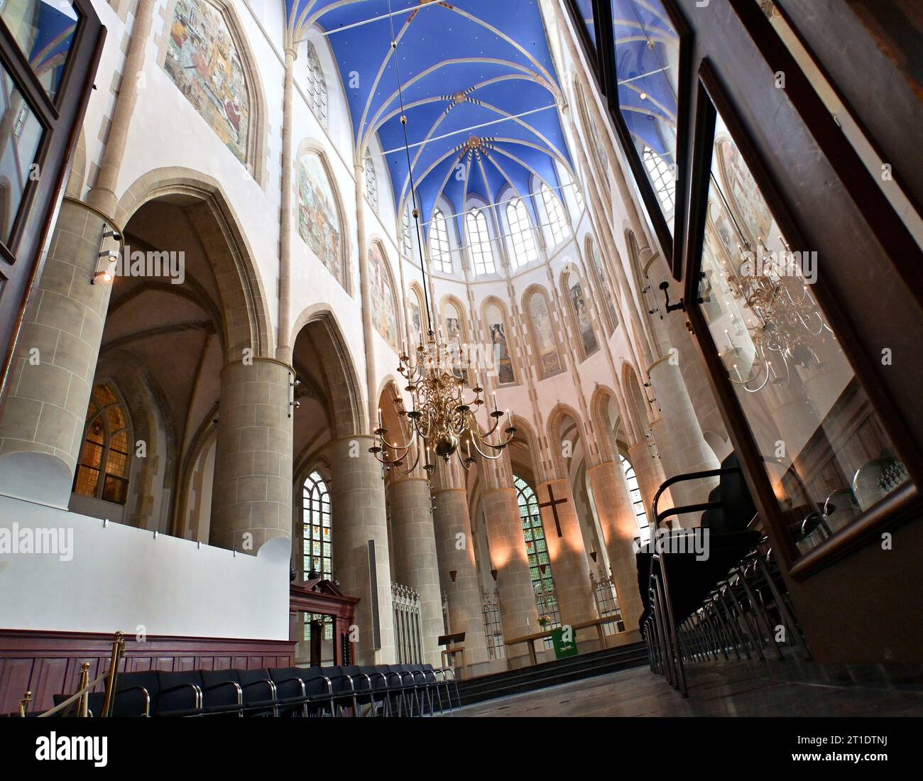 in the Martini Church, Groningen, Friesland, Netherlands Stock Photo ...