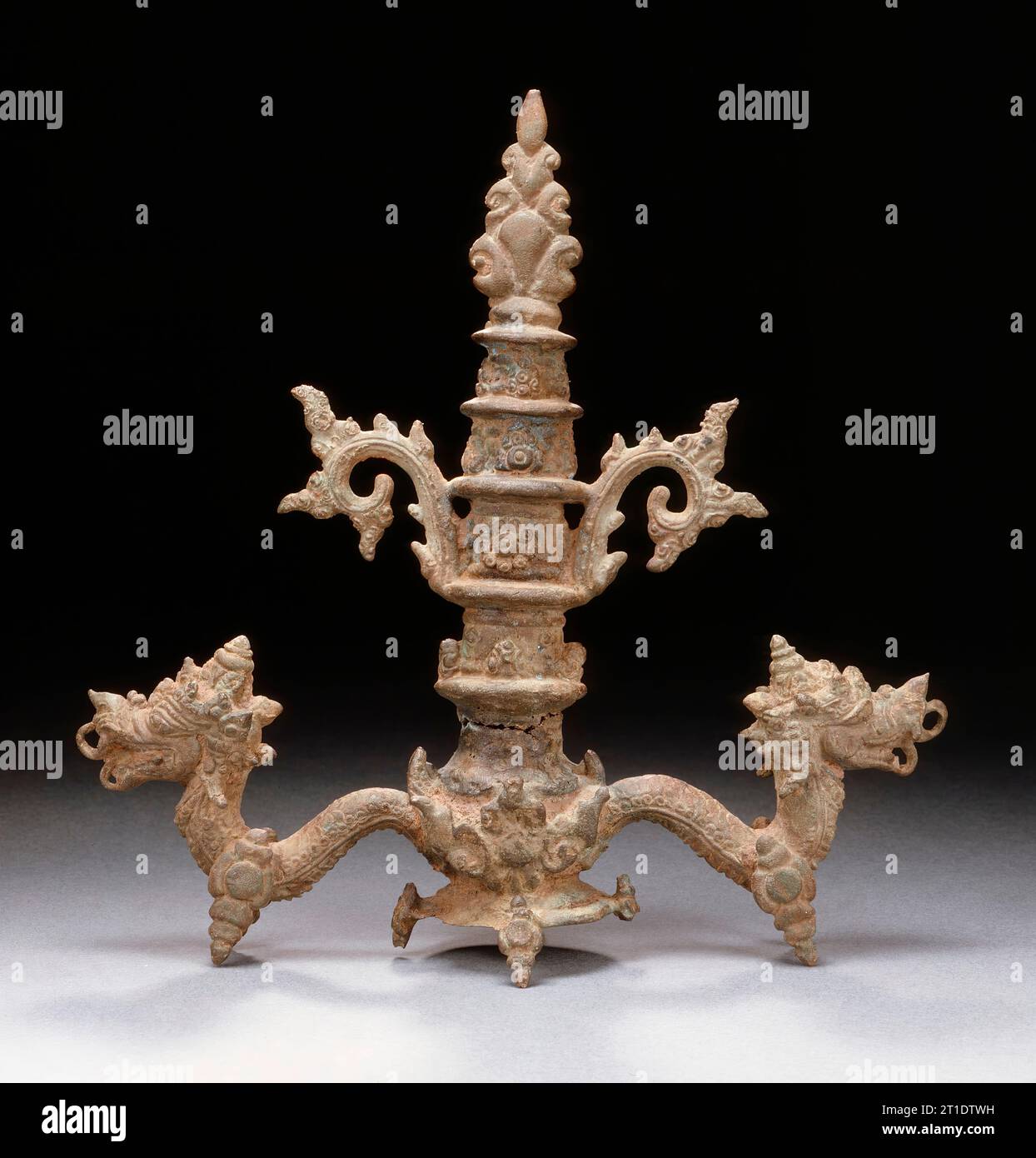Finial with Serpents, c.14th century Stock Photo - Alamy