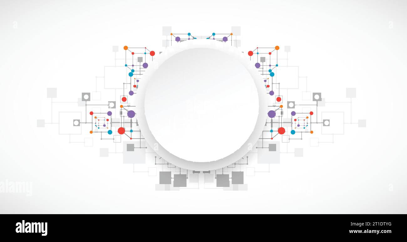 Abstract technology background connection theme. Vector Stock Vector ...