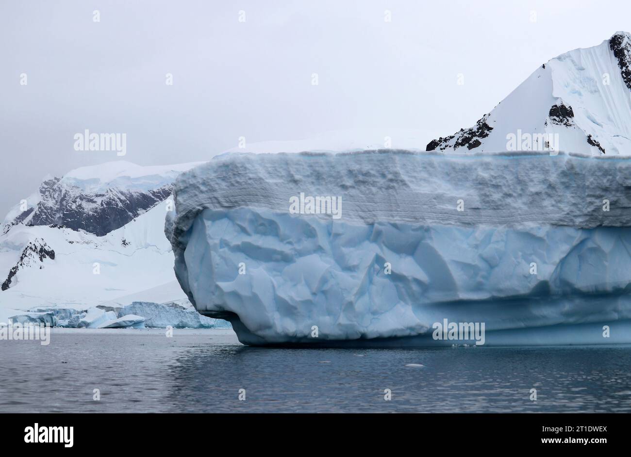 Antarctic; Antarctic Peninsula; Danco Island; Iceberg off the coast ...