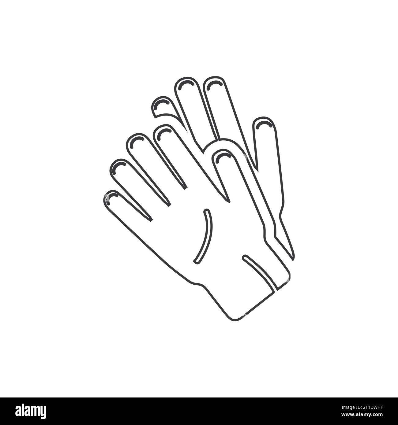 Hand gestures and sign language isolated . Vector illustration of human ...