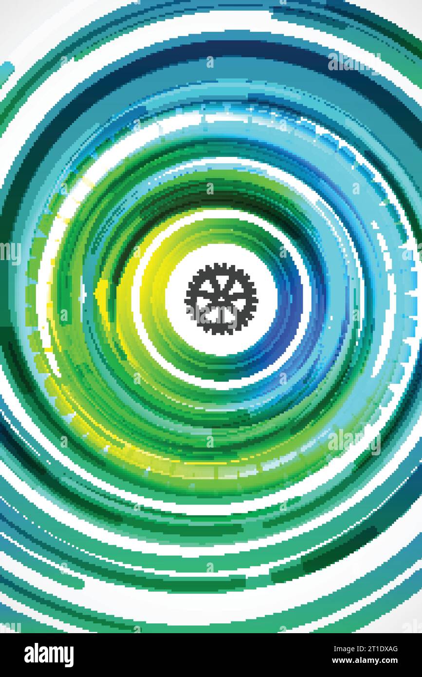 Abstract technology business template background. Vector illustration ...