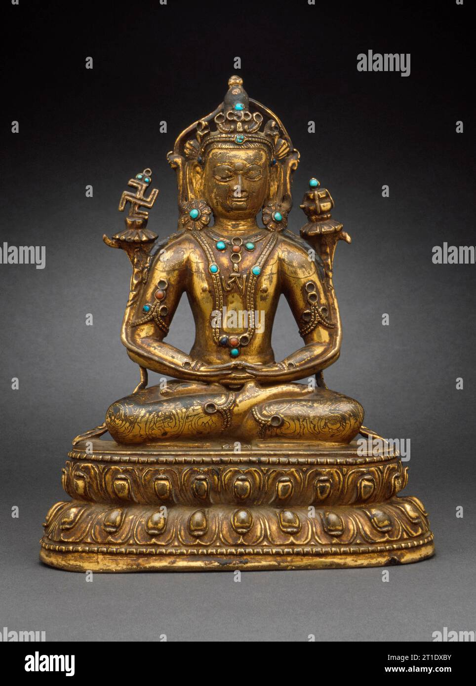 The Bonpo Deity Kunzang Akor (image 1 of 2), 16th century Stock Photo ...