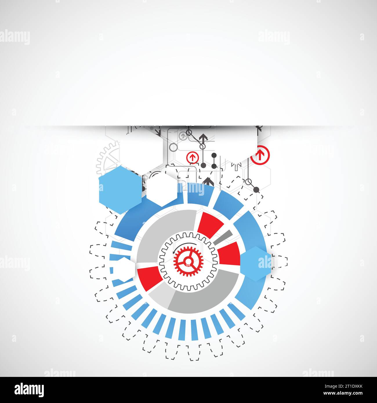 Abstract technology concept of business background. Vector Stock Vector ...