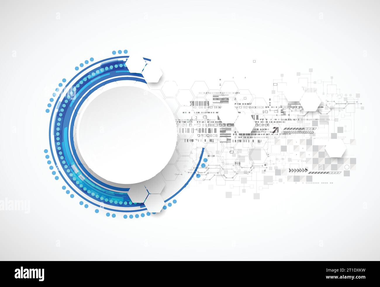 Abstract blue business science or technology background. Vector Stock ...