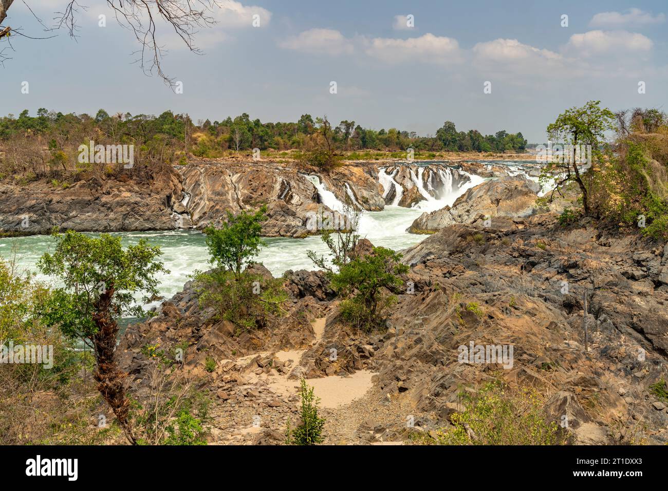 The Mekong Falls, Nam Tok Khon Phapheng, Si Phan Don, Champasak ...