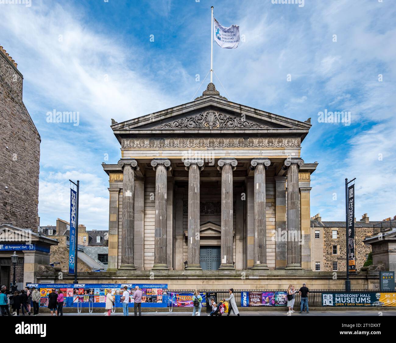 Royal College of Surgeons or Surgeon's Hall during Fringe Festival ...