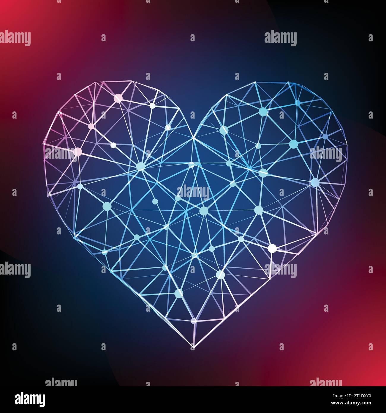 Abstract heart background. Vector Stock Vector Image & Art - Alamy