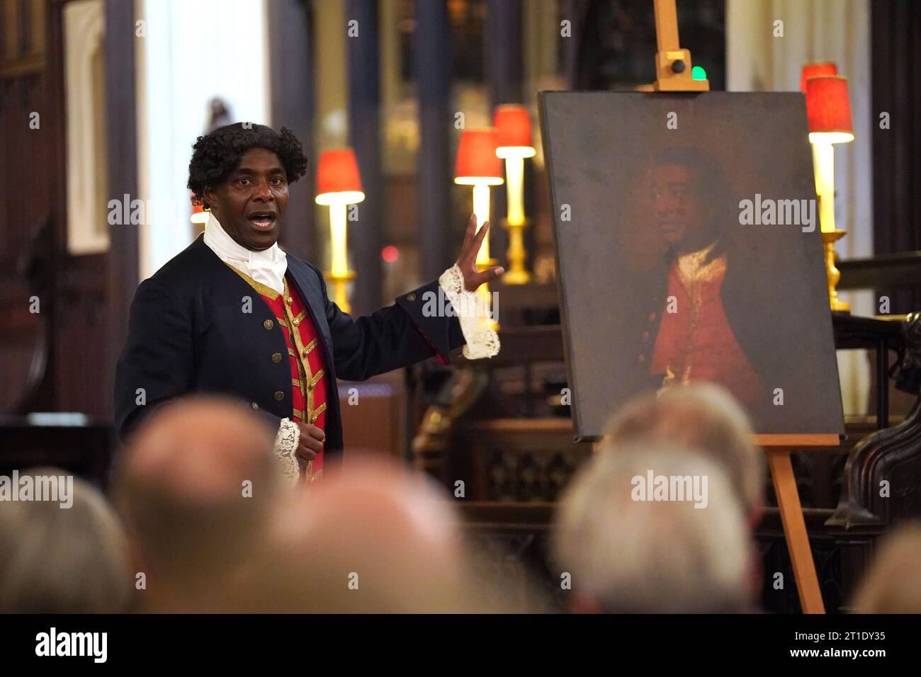 Actor and writer Paterson Joseph performs excerpts from his novel The ...