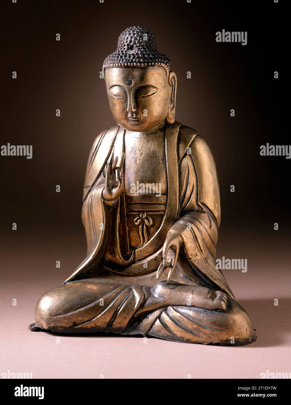 Seated Buddha, Probably Amitabha (Amit'abul), the Buddha of the Western ...
