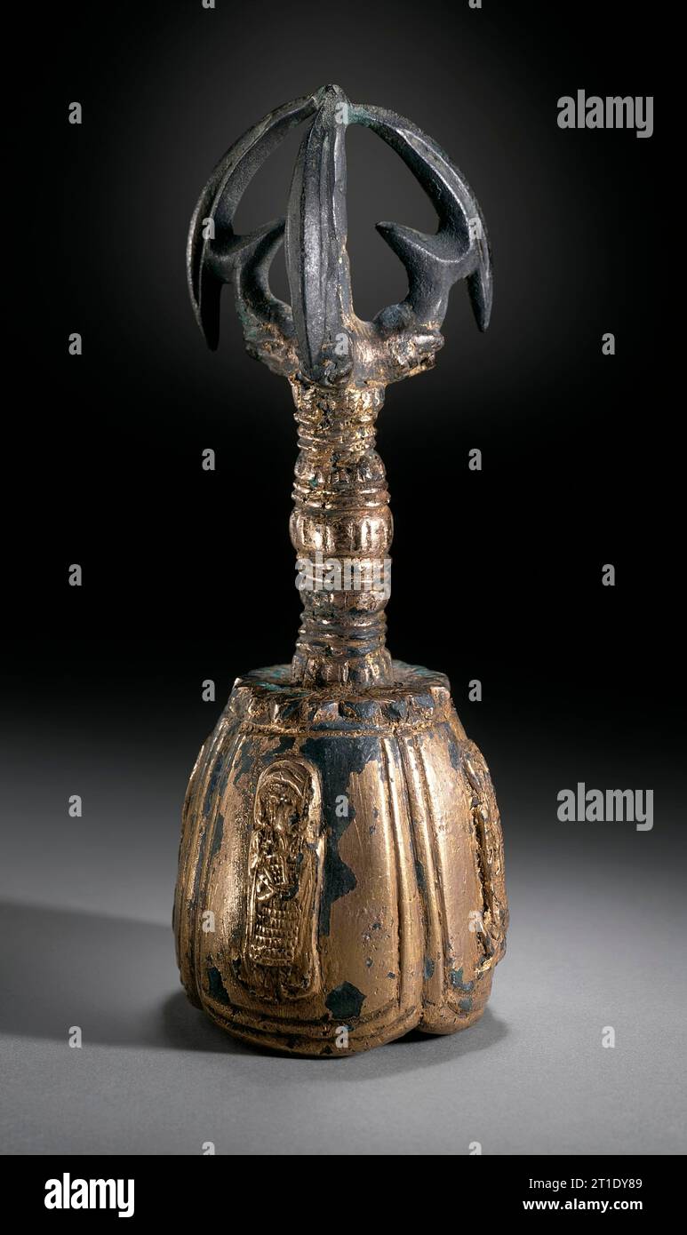 Bell with Four Deva Kings (Sach'onwang) and Handle in the Form of a ...
