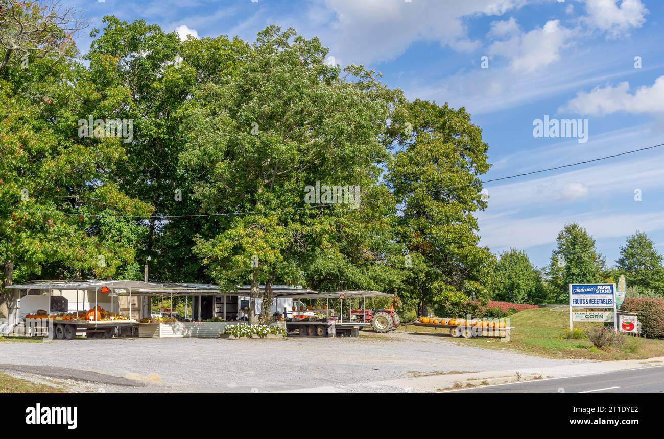 Anderson's Farm Stand in RIverhead, NY Stock Photo - Alamy