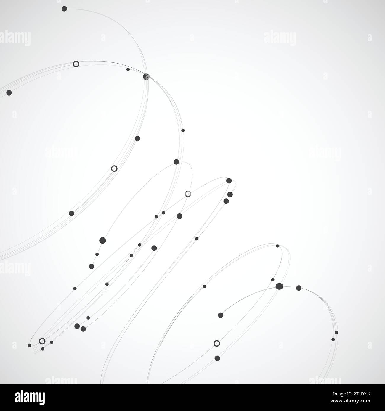 Abstract background with dots and lines. Geometric modern technology vector Stock Vector Image ...