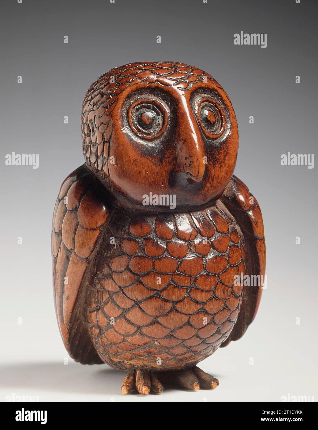 Owl, Late 18th-early 19th century Stock Photo - Alamy