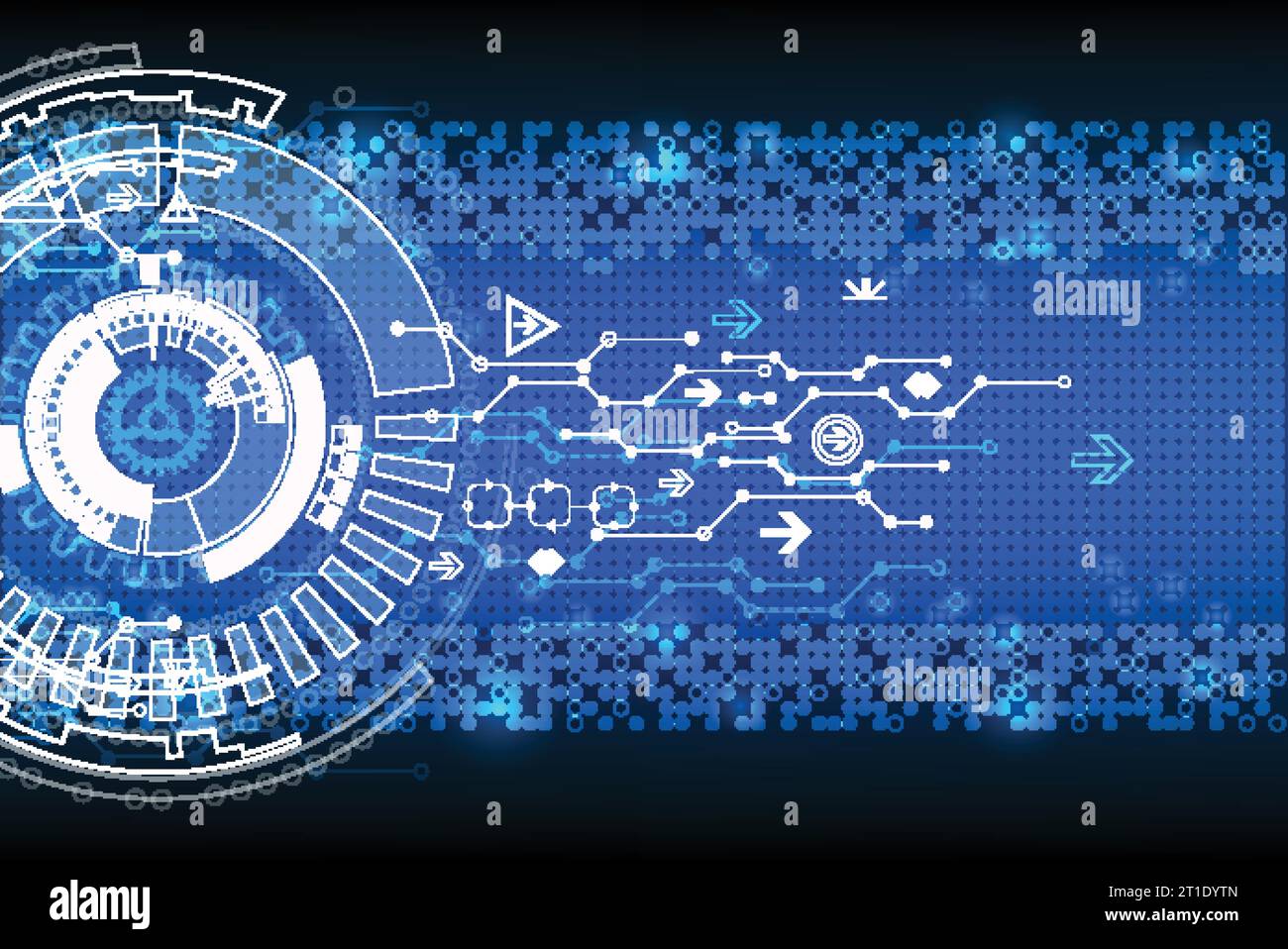 Abstract technological background. Vector Stock Vector Image & Art - Alamy