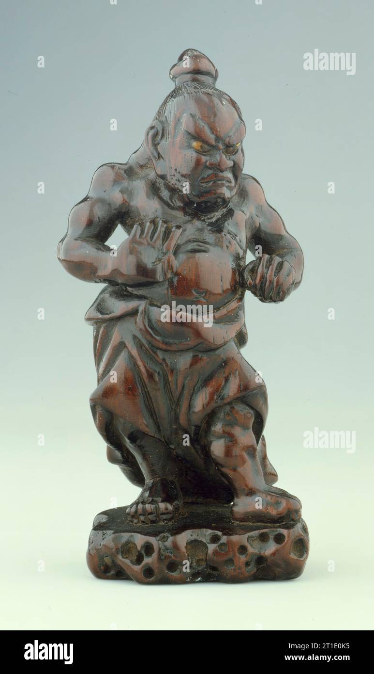 Temple Guardian, 18th century Stock Photo - Alamy
