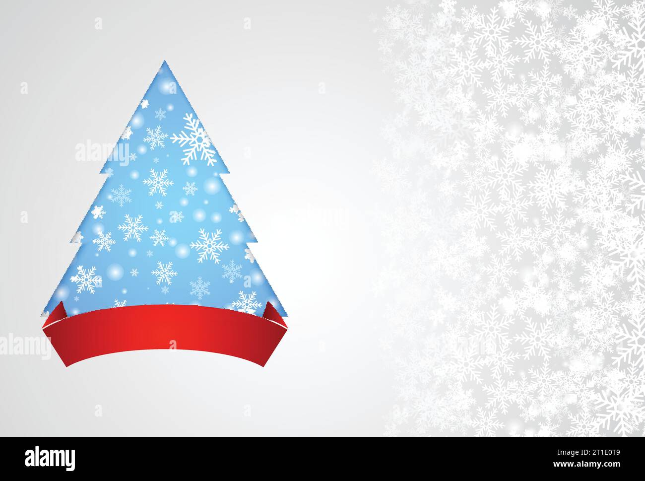 Christmas background with Christmas tree. Vector Stock Vector Image ...