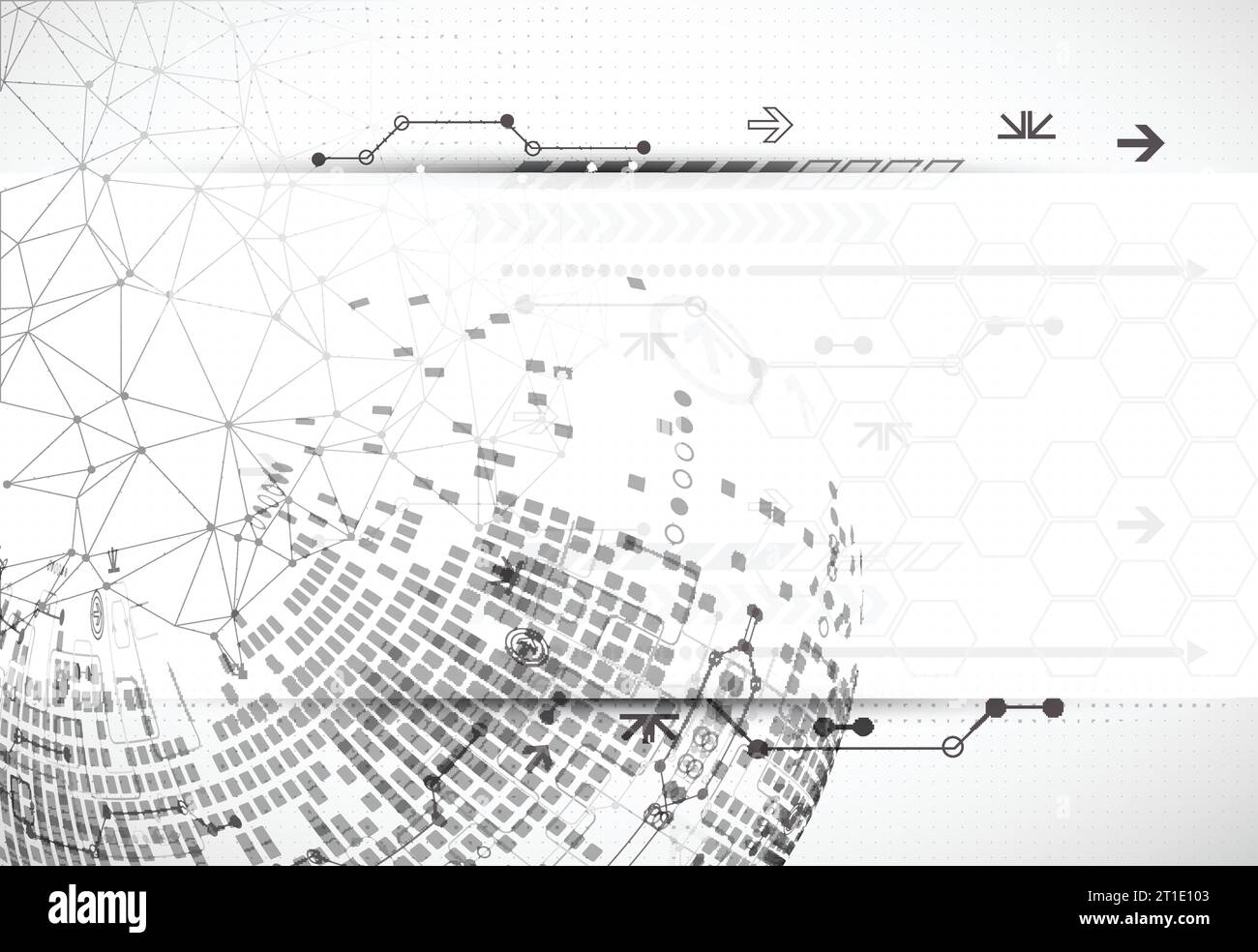 Abstract communication technology light design background. Vector Stock ...