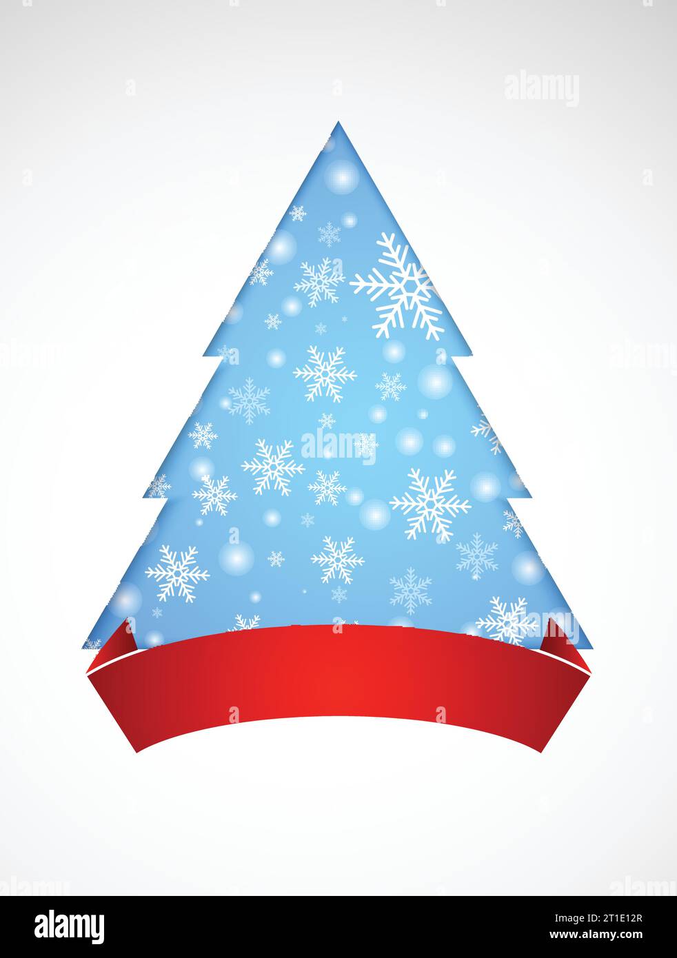 Christmas background with Christmas tree. Vector Stock Vector Image ...