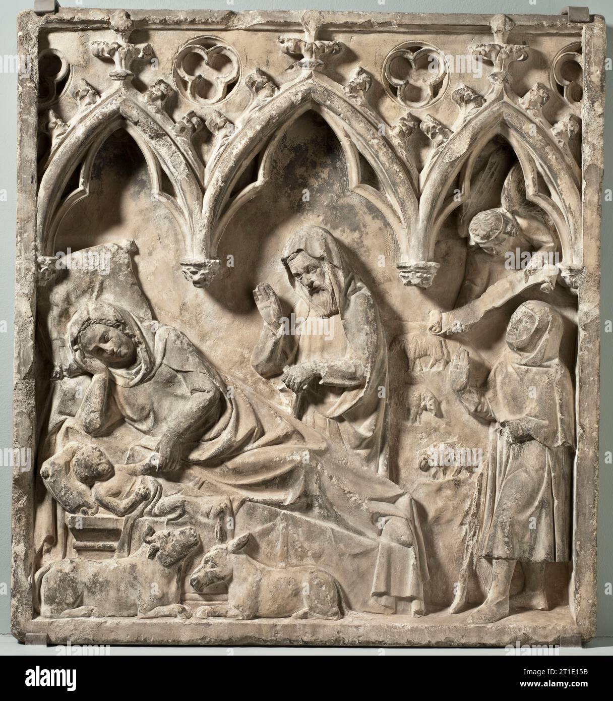The Nativity, 14th century Stock Photo - Alamy