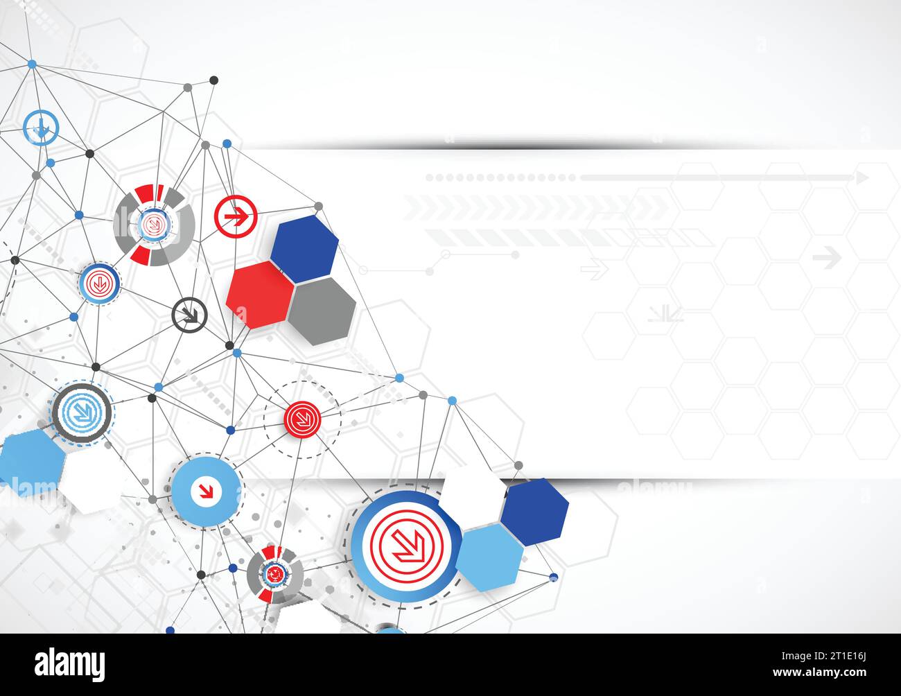 Abstract geometry technology background. Vector Stock Vector Image ...