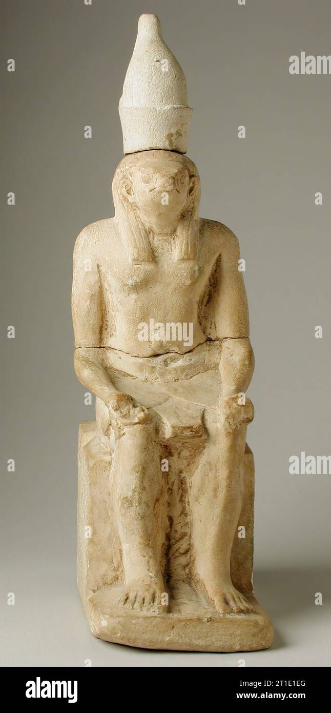 Statue of Horus, Seated (image 1 of 2), Probably Greco-Roman Period ...